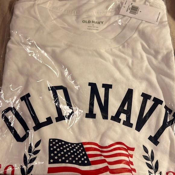 Old Navy | Shirts | Nwt Old Navy Unisex Flag 224 Tshirt Size S | Poshmark